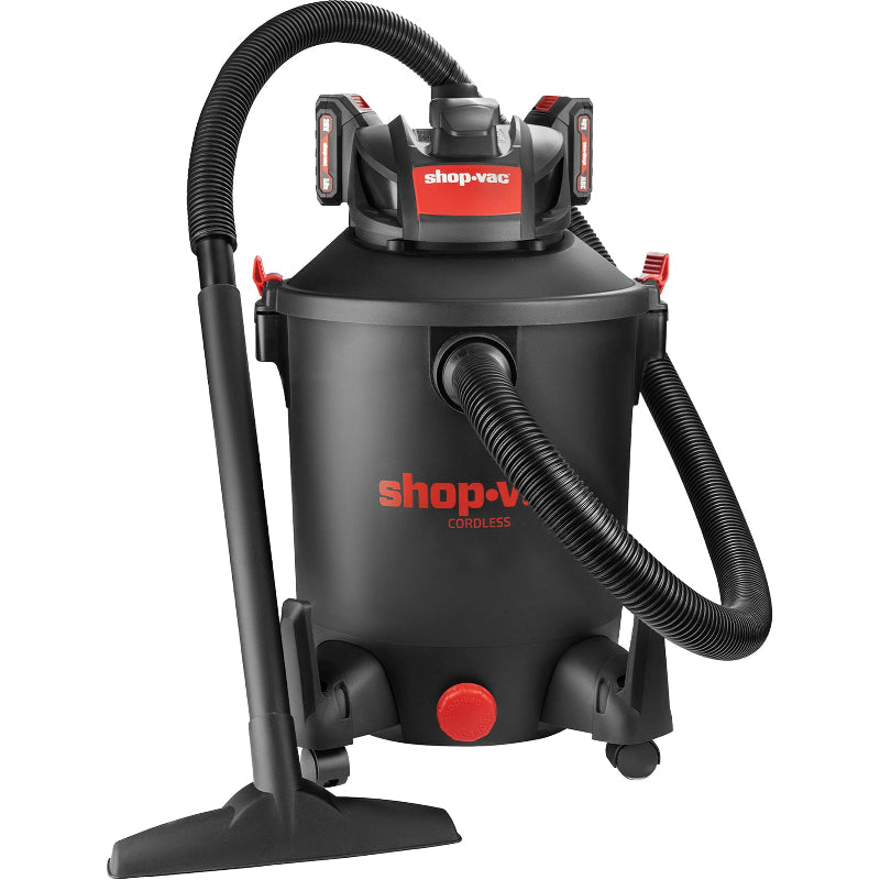 Shop-Vac 20 V Cordless Wet/Dry Vacuum | 10 Gallon Rechargeable Battery ...